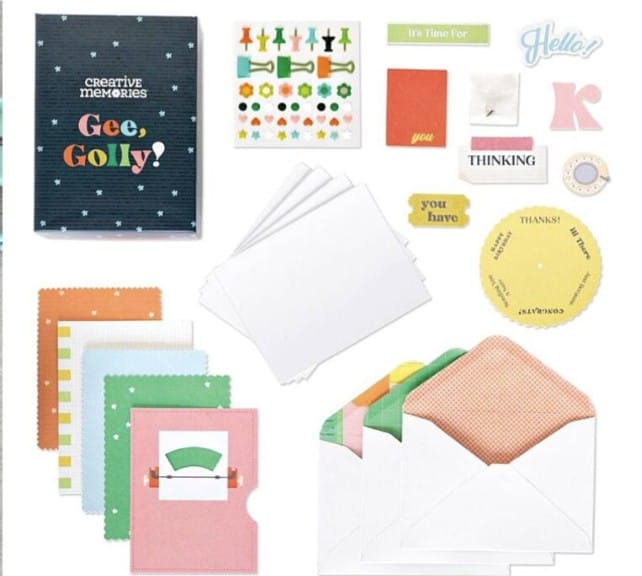Creative Memories Gee Golly Card Kit - The Scraptivist