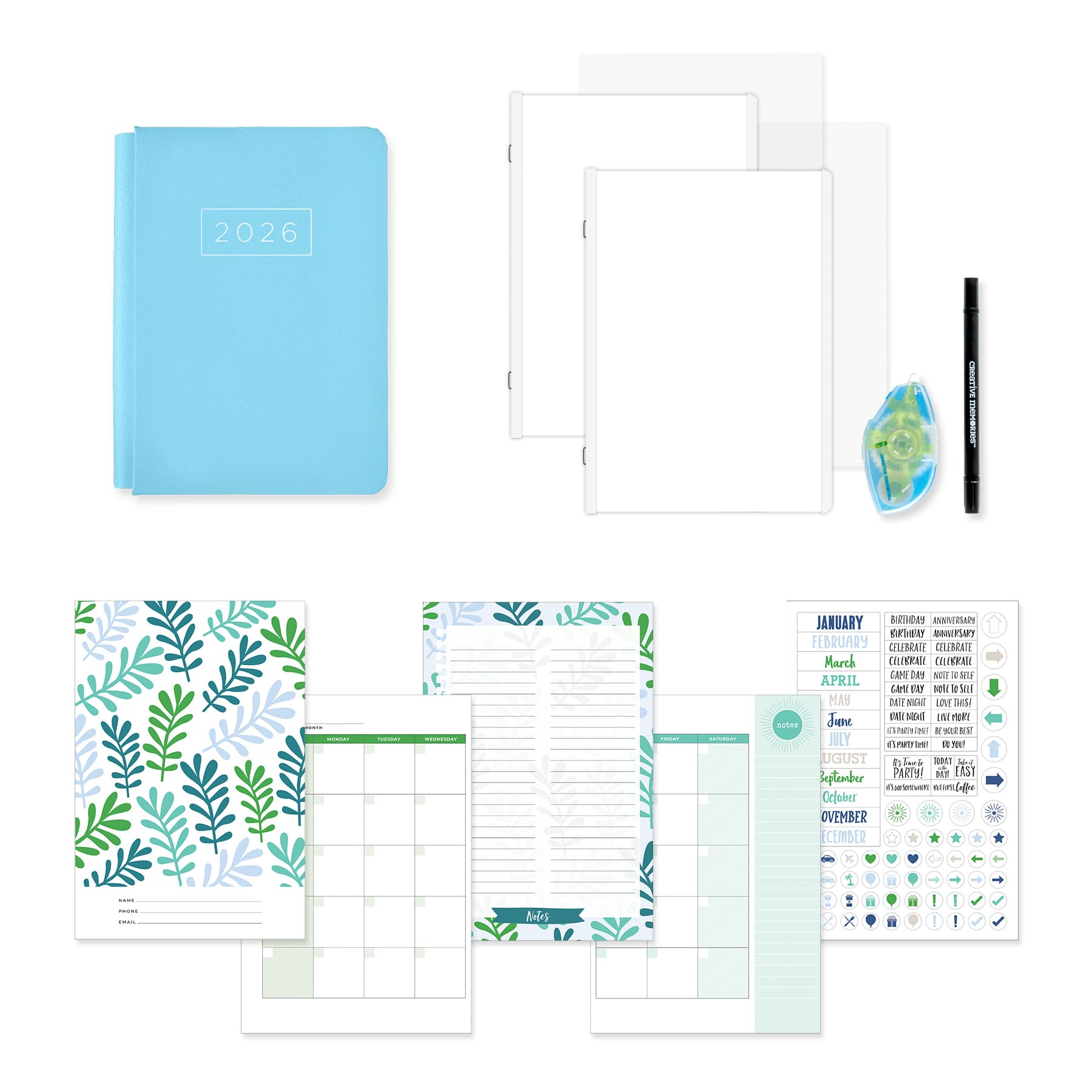 2026 Happy Album Planner Bundle - The Scraptivist